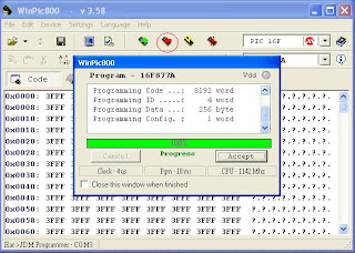 Home Automation using ZigBee application: WinPic 800