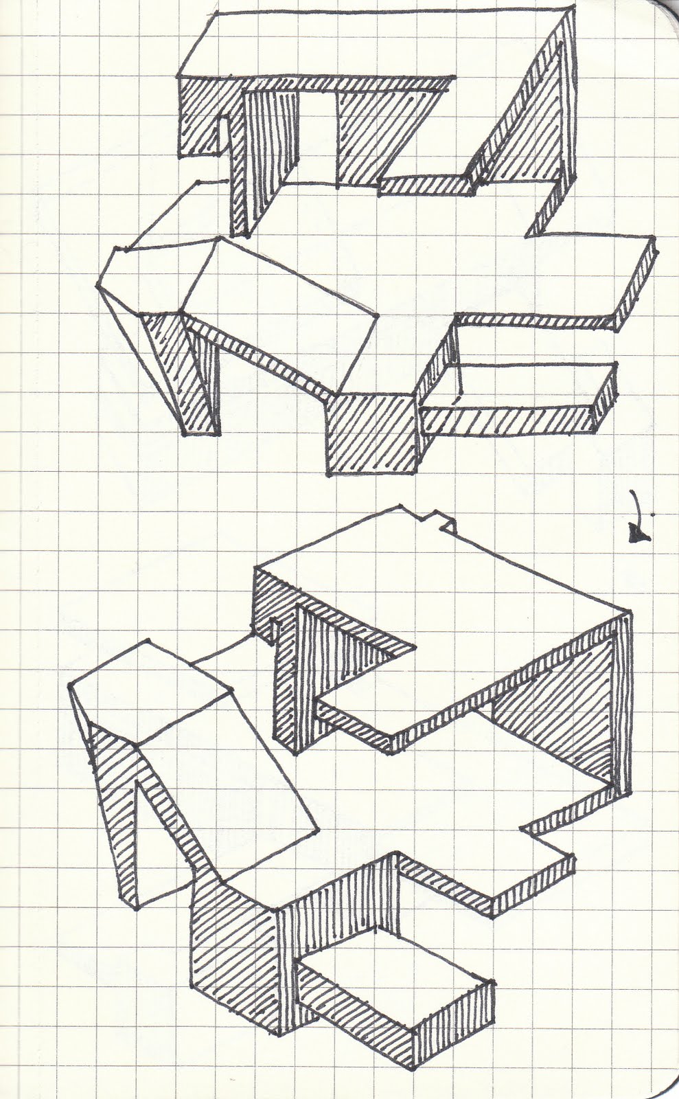 Luen Samonte: ARCH1101 The Space Between Axonometric Projections