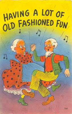 Postcard Funnies: Old Fashioned Fun