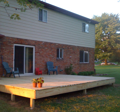 Easy to Build a simple Deck: How to build a easy deck (Part 4)