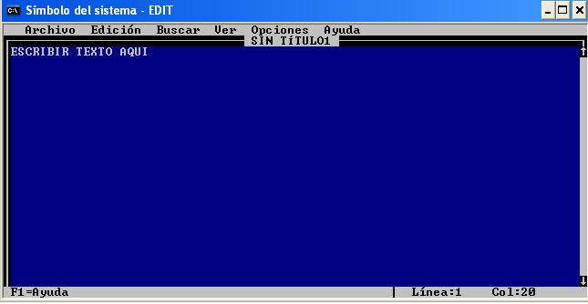 TIC´S MIKSPA: Comandos MSDOS y Ejercicios