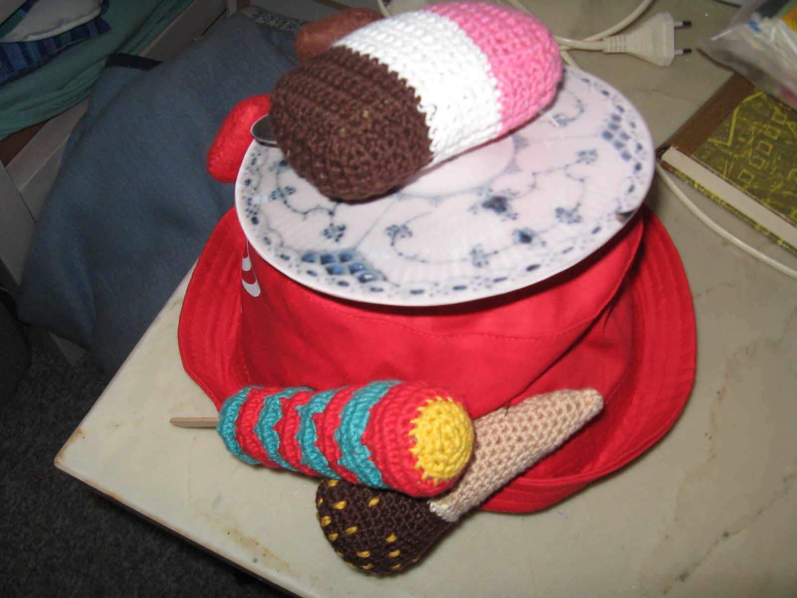 Krea-mormor: Hat fra Damefrokosten på Egeskov marked