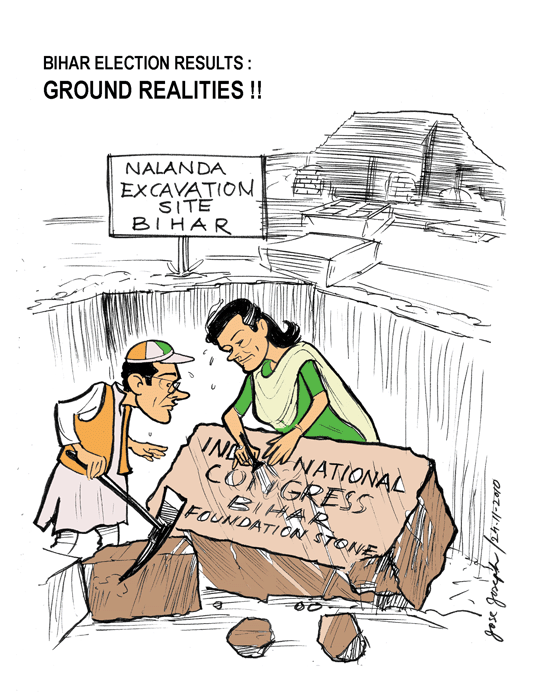 Jose Cartoons: Bihar elections...Nitish Kumar & NDA back in power,