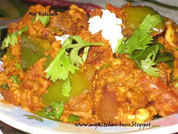 MY KITCHEN: Grated Paneer-Egg Masala