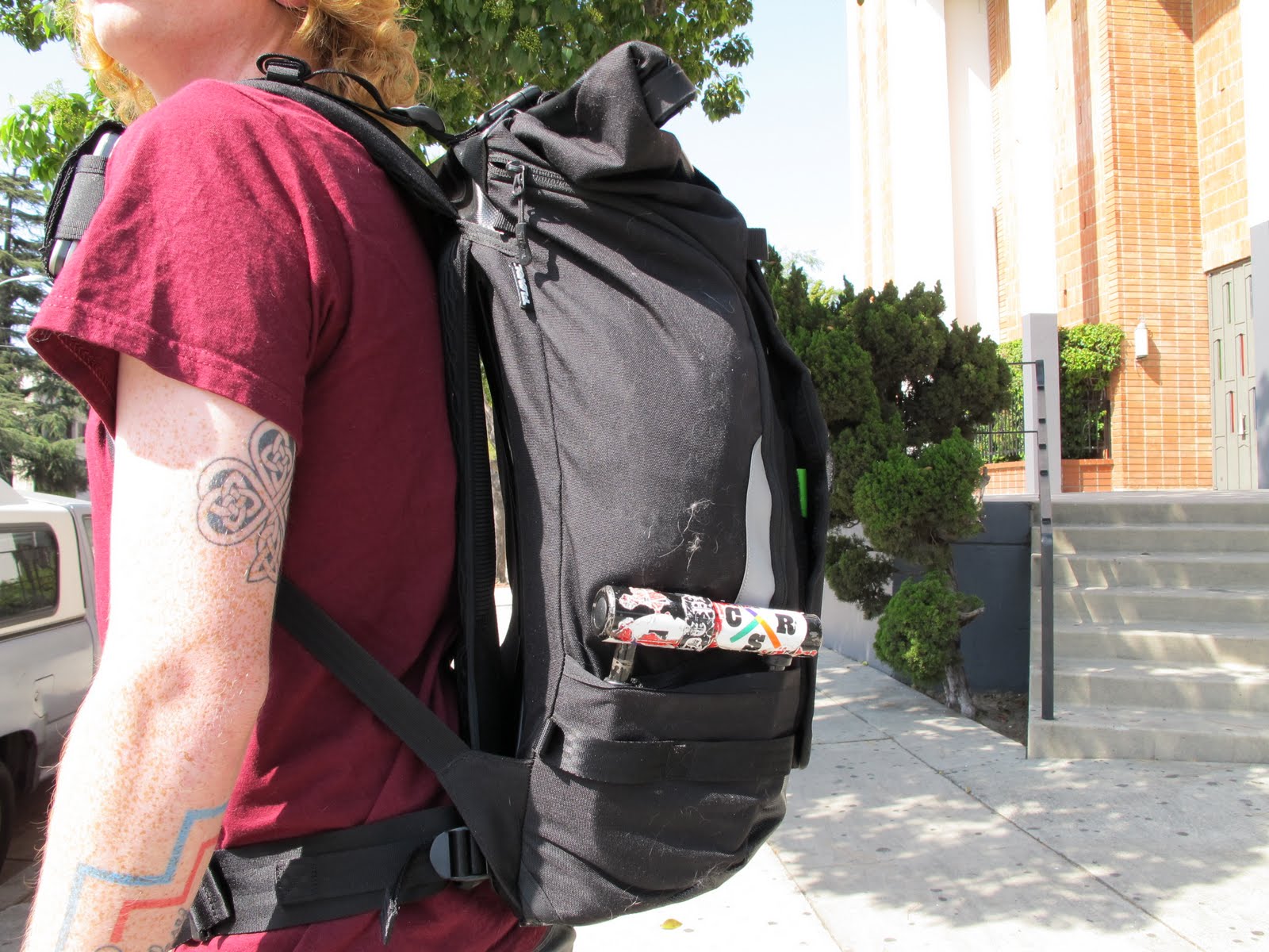 TAKEOVER LA!™: Official T-Level Infinity Rolltop Backpack Review