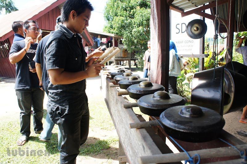 What did you see today?: Kudat - Sumangkap Gong Making