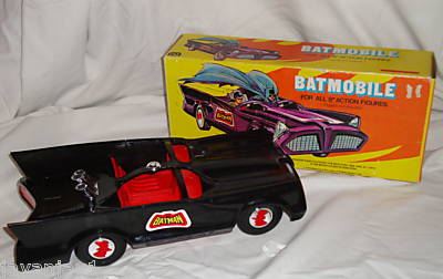 DC Comics Fortress of Memorabilia: Mego Batmobile