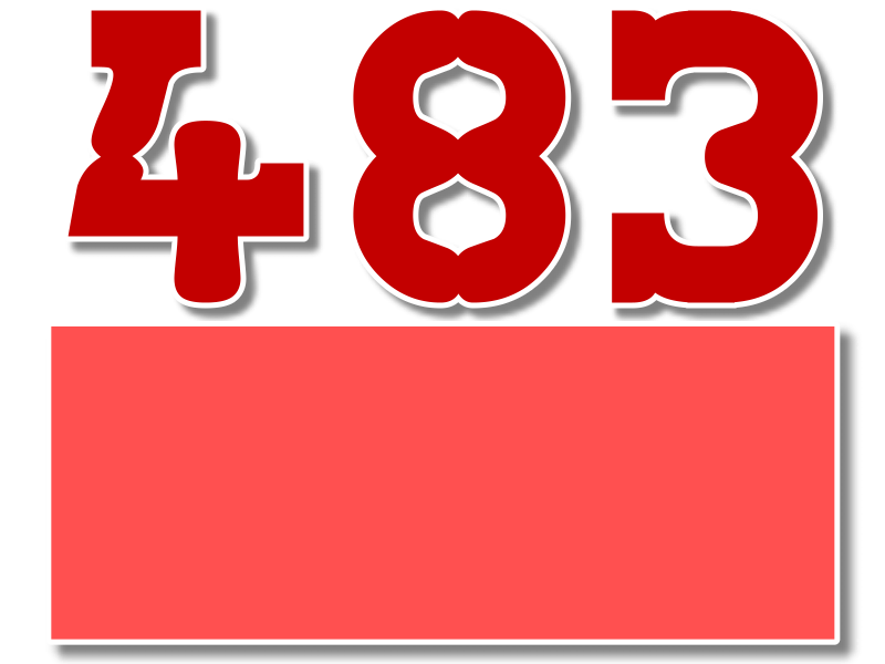 Numbers: Number 483