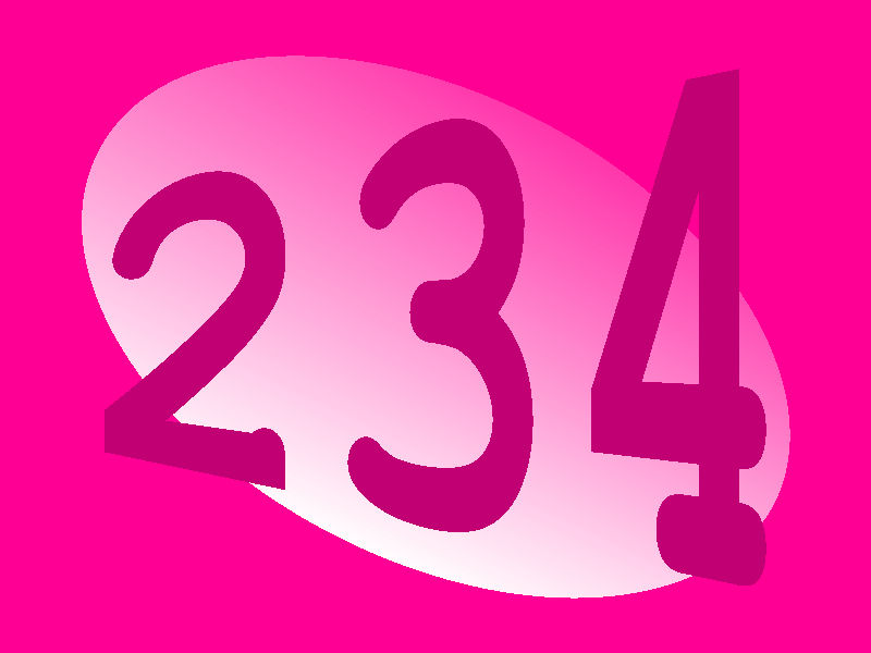 Numbers Number 234