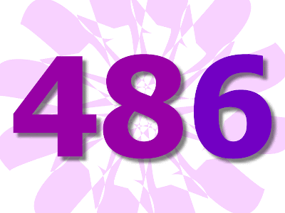 Numbers: Number 486