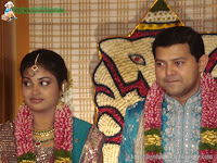 jwalacine: Sneha's Brother Wedding Reception photo