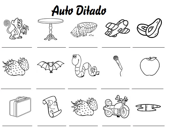 Simone Alfabetização: Auto Ditado