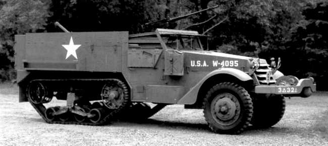 WORLD WAR II: M2 Half Track Car