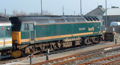 Transportation Images: British Rail Class 57