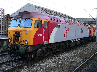Transportation Images: British Rail Class 57