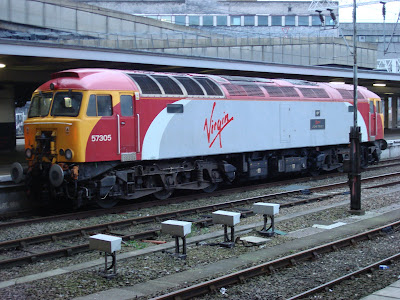 Transportation Images: British Rail Class 57