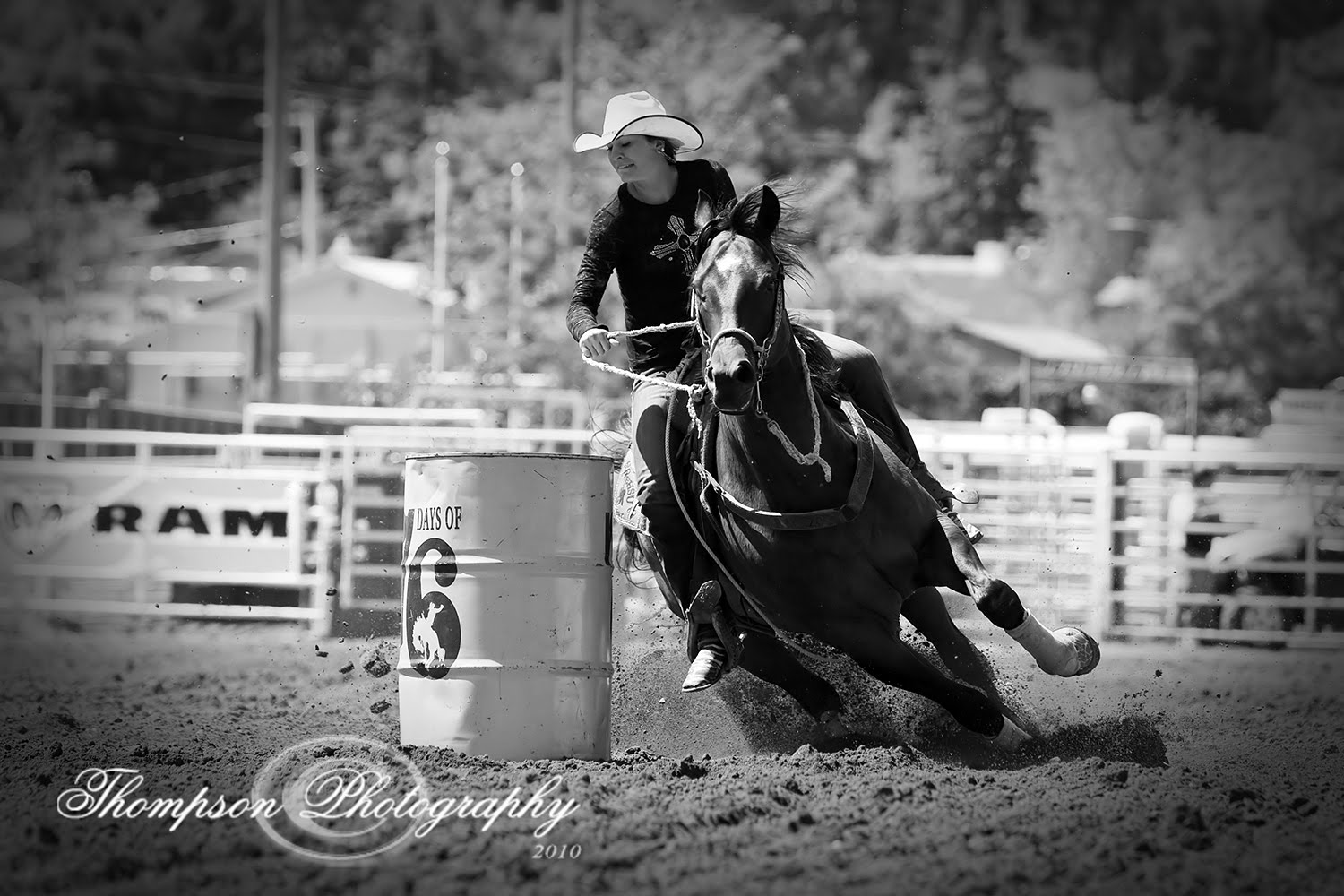 Thompson Photography Photo Blog: Days of 76 ~ WPRA Barrel Racing Slack