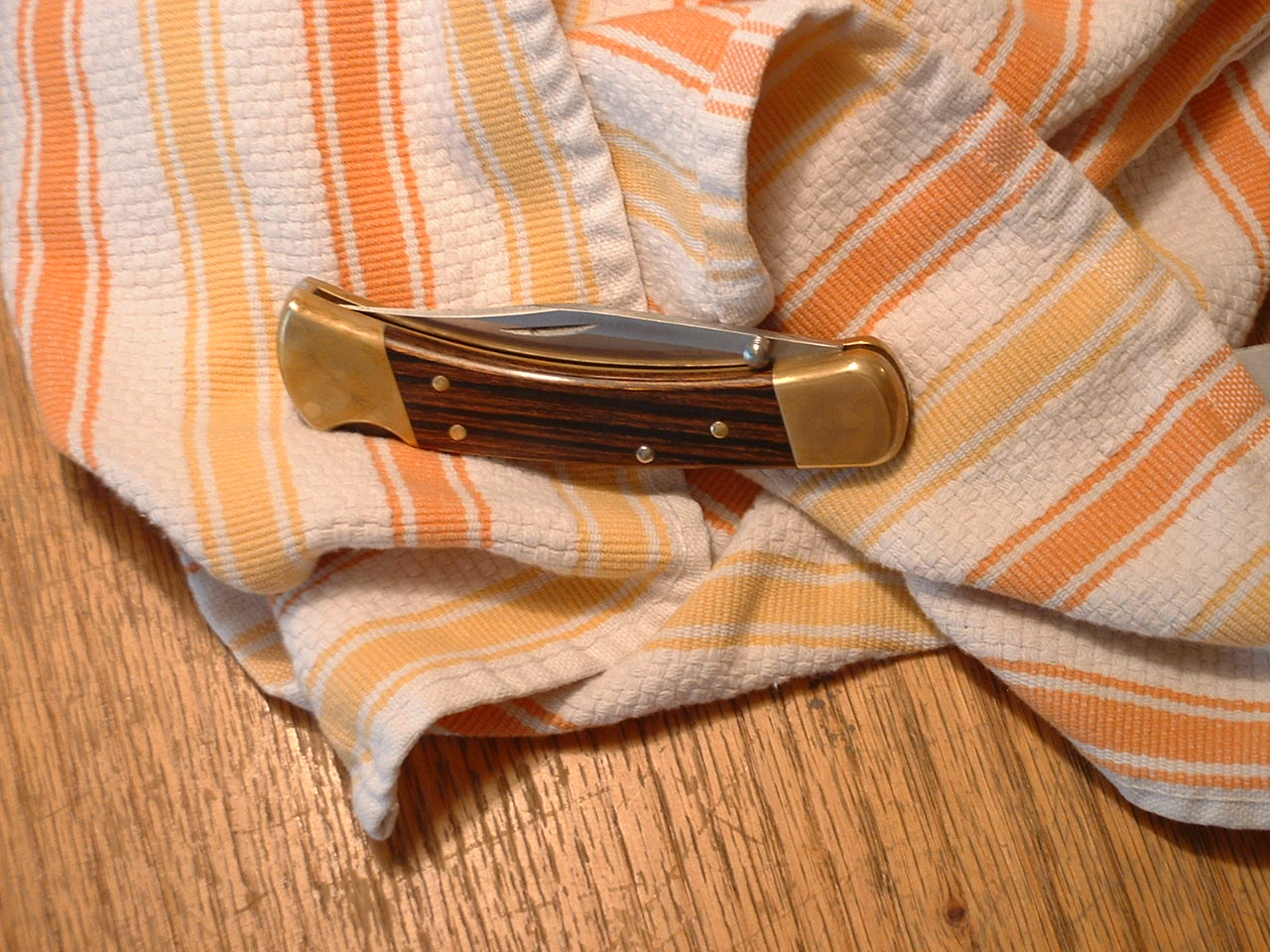 STRsBack Yard Knife Works: Buck 110 Upgrade adding thumb stud and ...