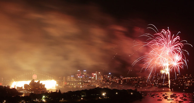 [Gambar]- Pesta Bunga Api Tercantik di Sydney