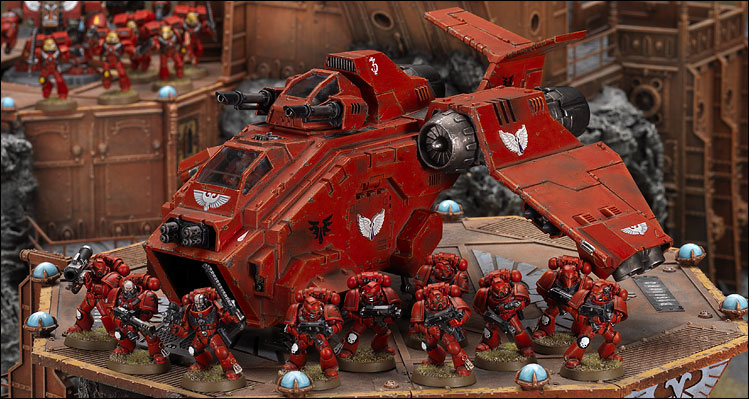 DED 'ARD - Blood Angels and all things Warhammer 40K: Stormraven ...