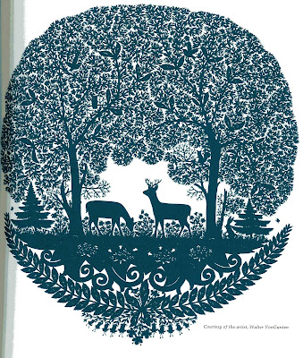 ethel loves fred: Paper Cut-Out Design