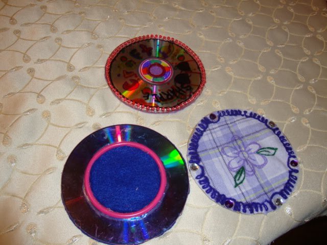 craftlavender.com: CD Coasters