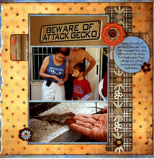 sometimes Susan scraps.....: Beware of Attack Gecko