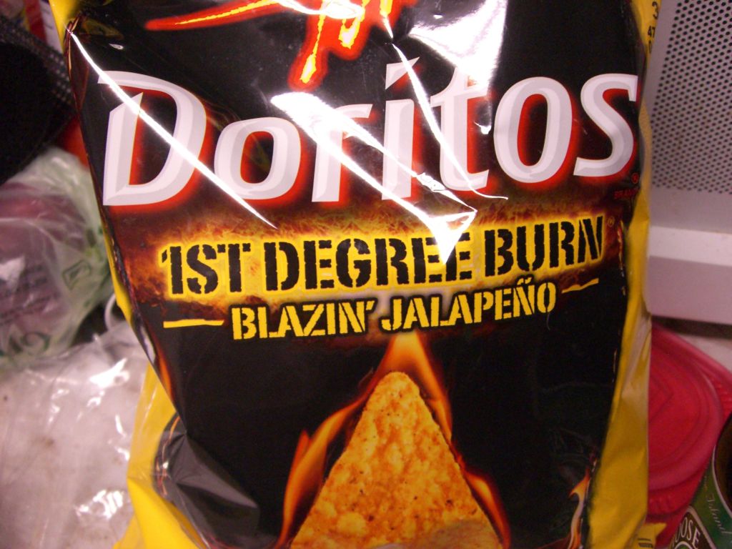 Constructive Culinary Chaos. Compiled.: Doritos 1st Degree Burn: Blazin ...