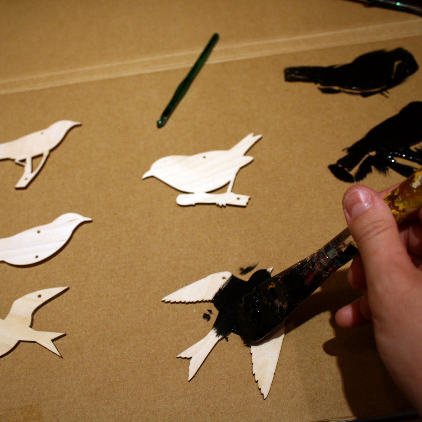 Angel D'Amico :: Mad Love: DIY Chic Bird and Branch Mobile