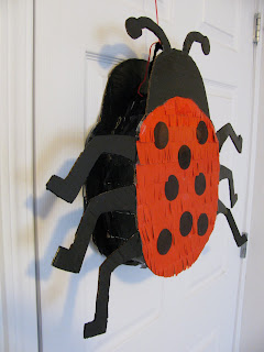 2 Munchkins and a Mom: Ladybug Pinata