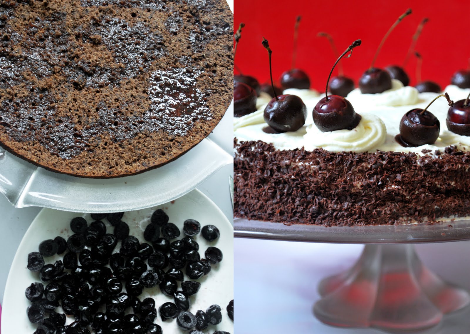 Skinny Zucchini: Švarcvaldes ķiršu torte