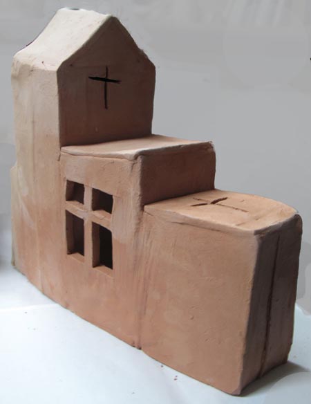 Art At Woodstock: Sculpture: Slab Buildings