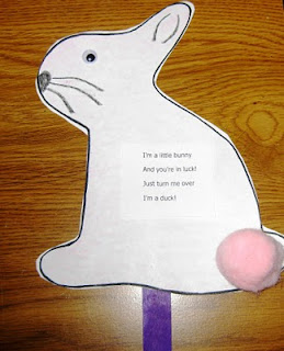 Preschool Storytime Crafts: Duck/Rabbit