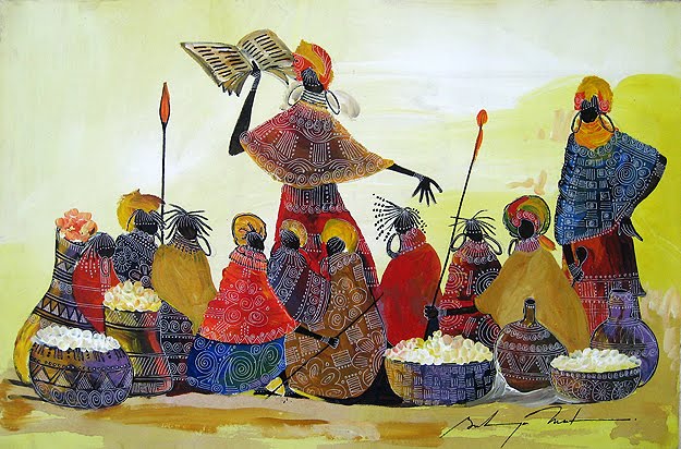 tale teller: Martin Bulinya art