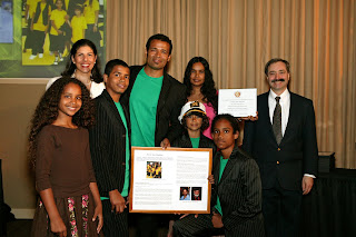 Environmental Hall of Fame: Mario Van Peebles and Family