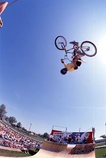 Retro & Vintage BMX: Matt Hoffman Riding Vision 2-hip King of Vert 1980s