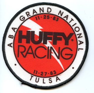 Vintage BMX & Freestyle Stickers: ABA 1983 Grands Huffy Racing Event Patch