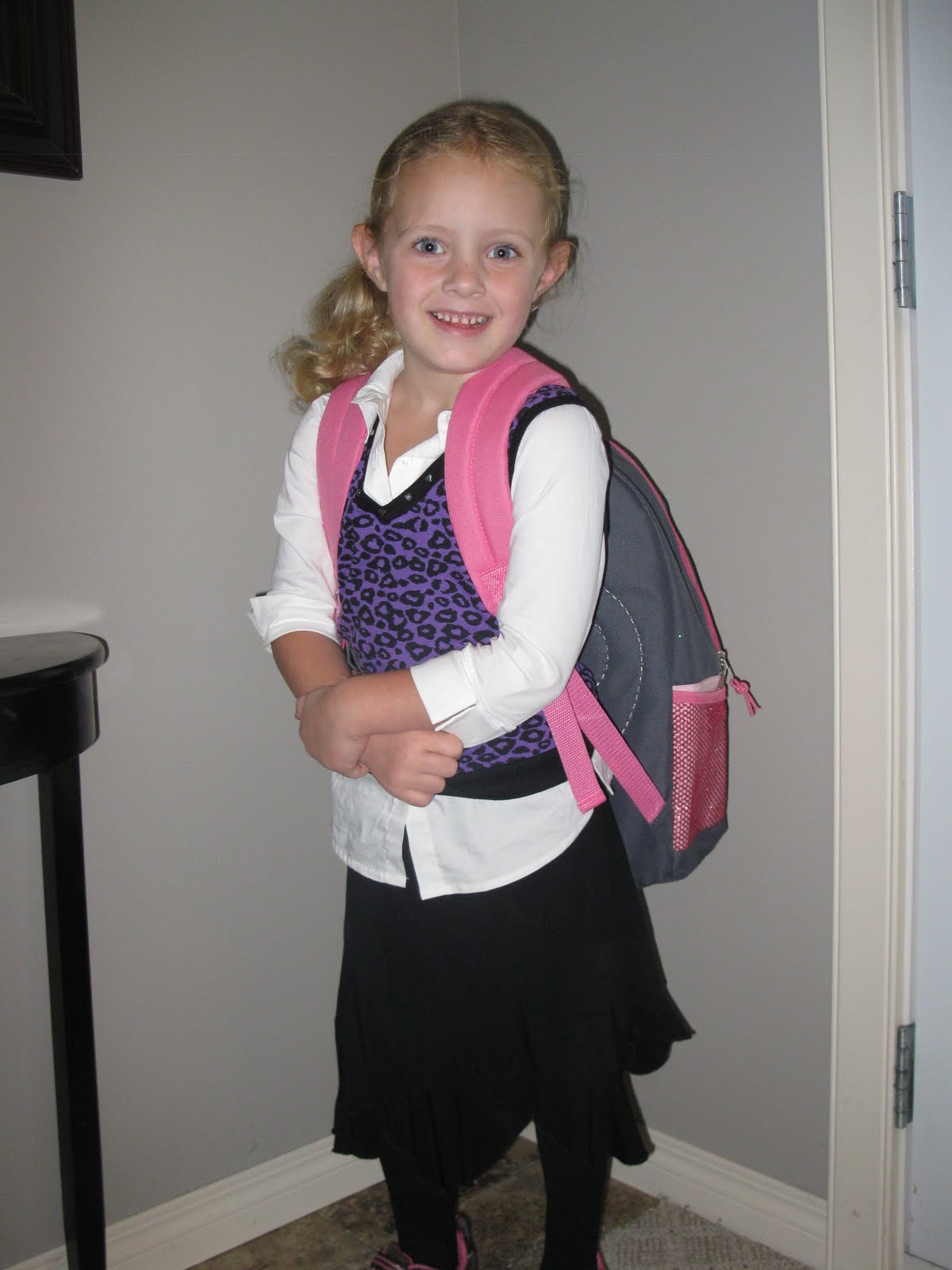 Tammy Is Blessed: Olivia's First Day of Kindergarten!