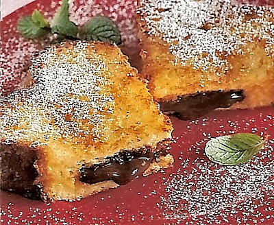 Les petites et grandes gourmandises de Zem.: Croques moelleux au chocolat.