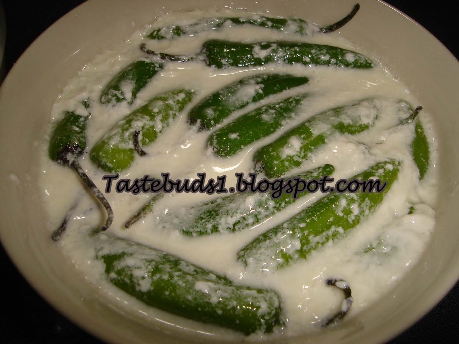 Taste Buds: Curd(Yoghurt) Chillies / Thayir Mulagu