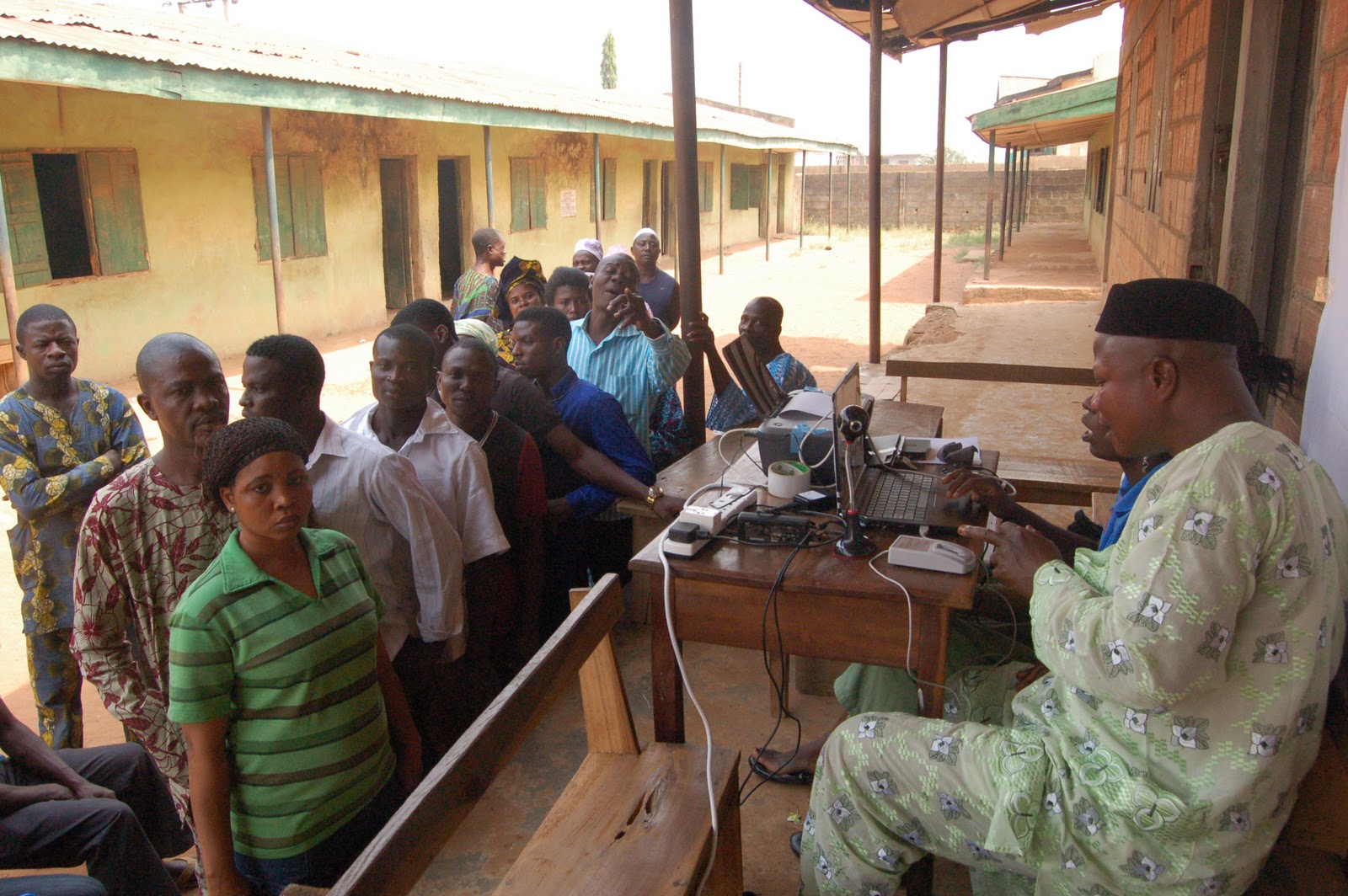 Tonero Photo Agency: Photo story on the voters registration exercise in ...
