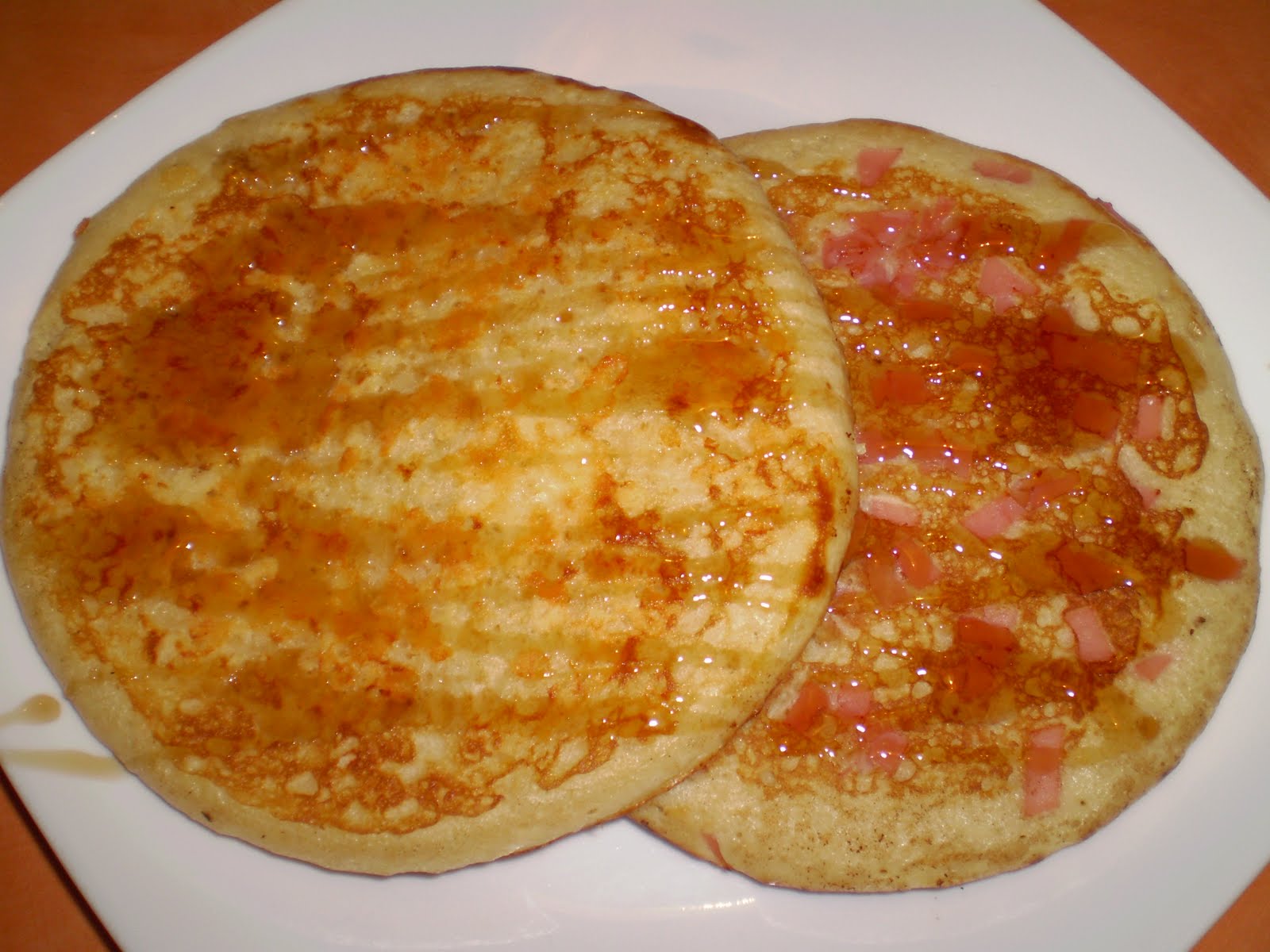Sazón del corazón: Hot cakes de jamón y queso