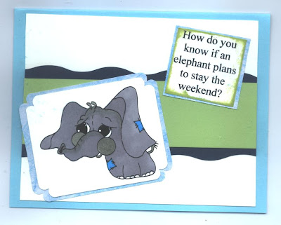 Creations by Cheri: Elephant Riddle & Pink Flamingo