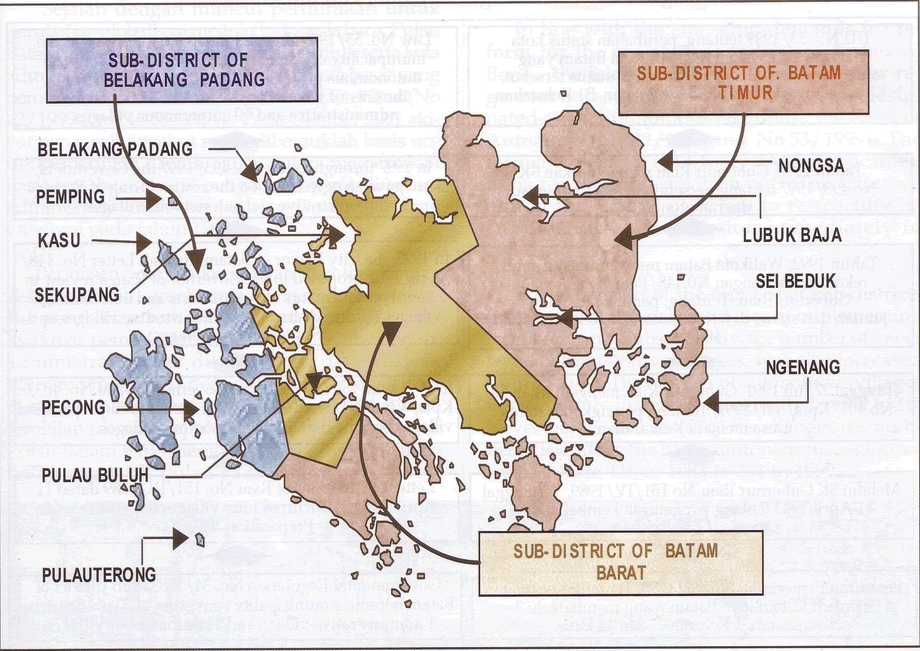 Peta Batam Kepulauan Riau Sumatera Lengkap Terbaru - SITUS ILMUKU