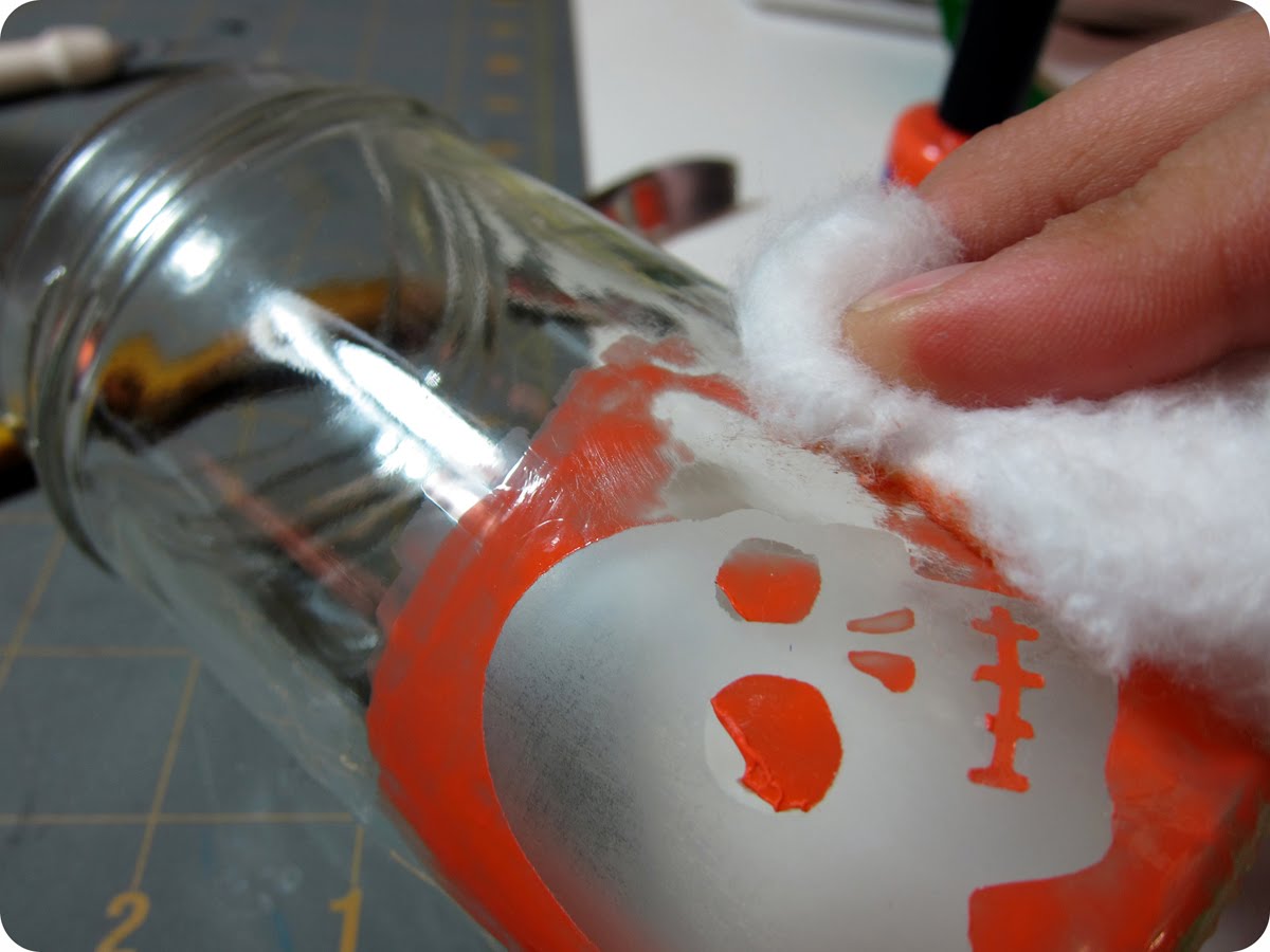 Lemmemakeit Etching Glass Skull Coin Jar
