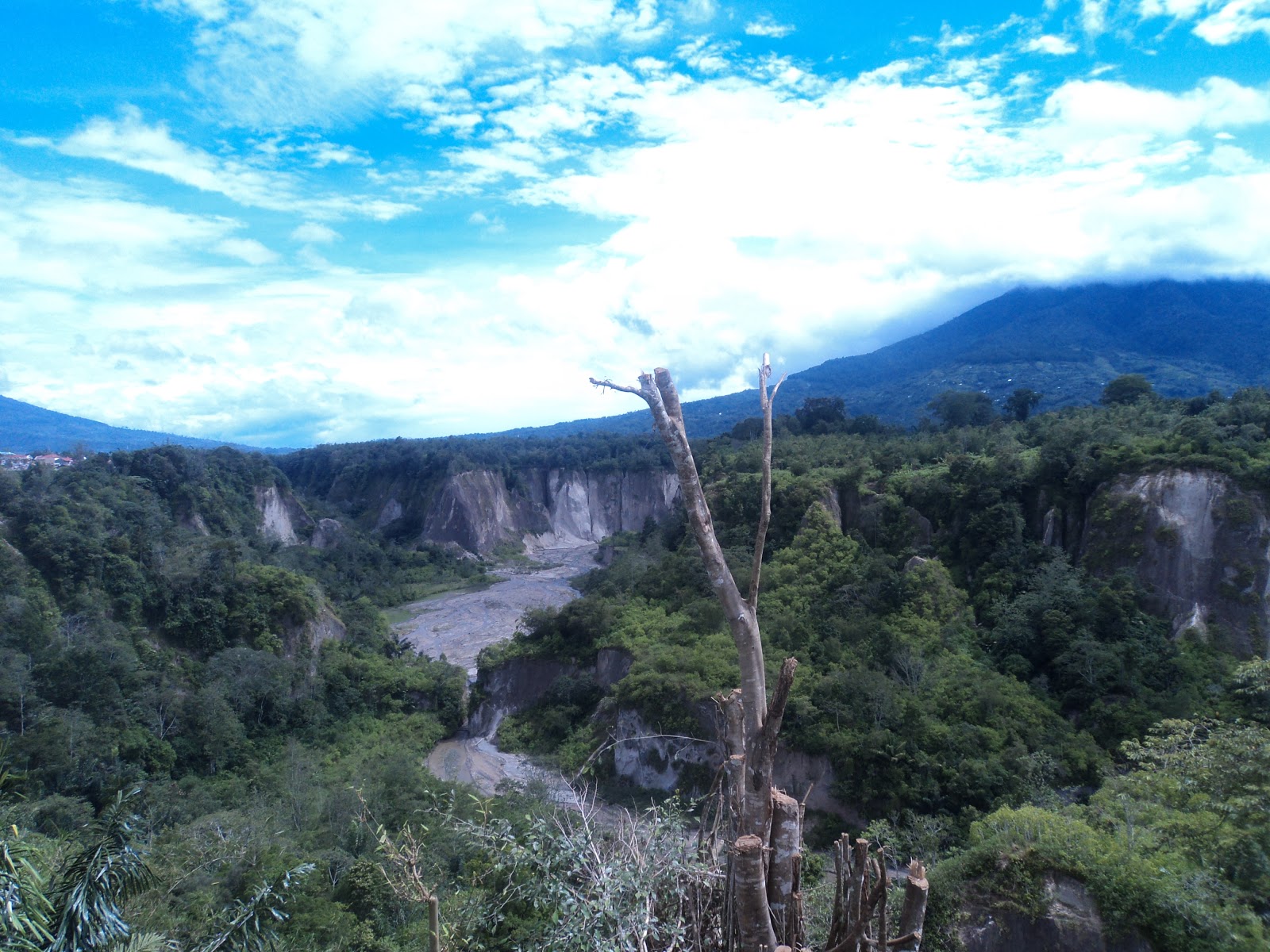 Keelokan Ngarai Sianok Terlihat dari Taman Panorama Bukittinggi ...