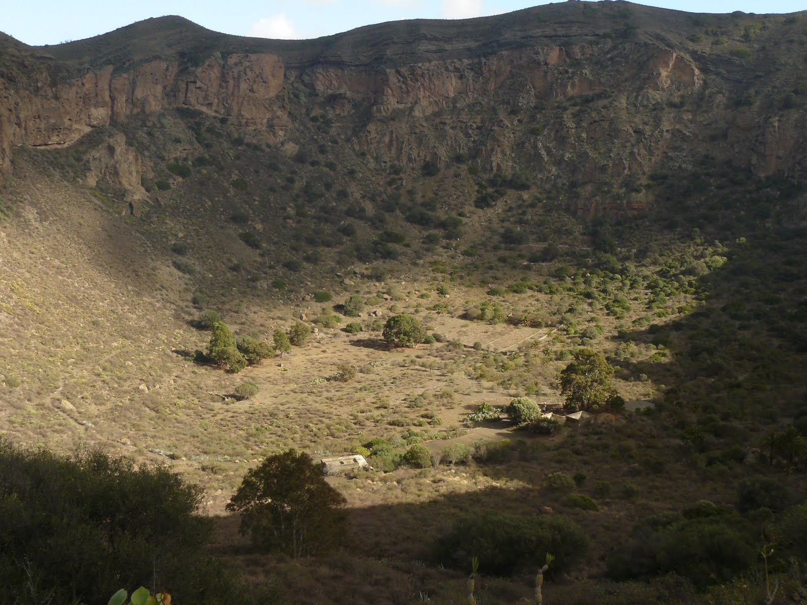 Postcards From Las Palmas: La Caldera de Bandama