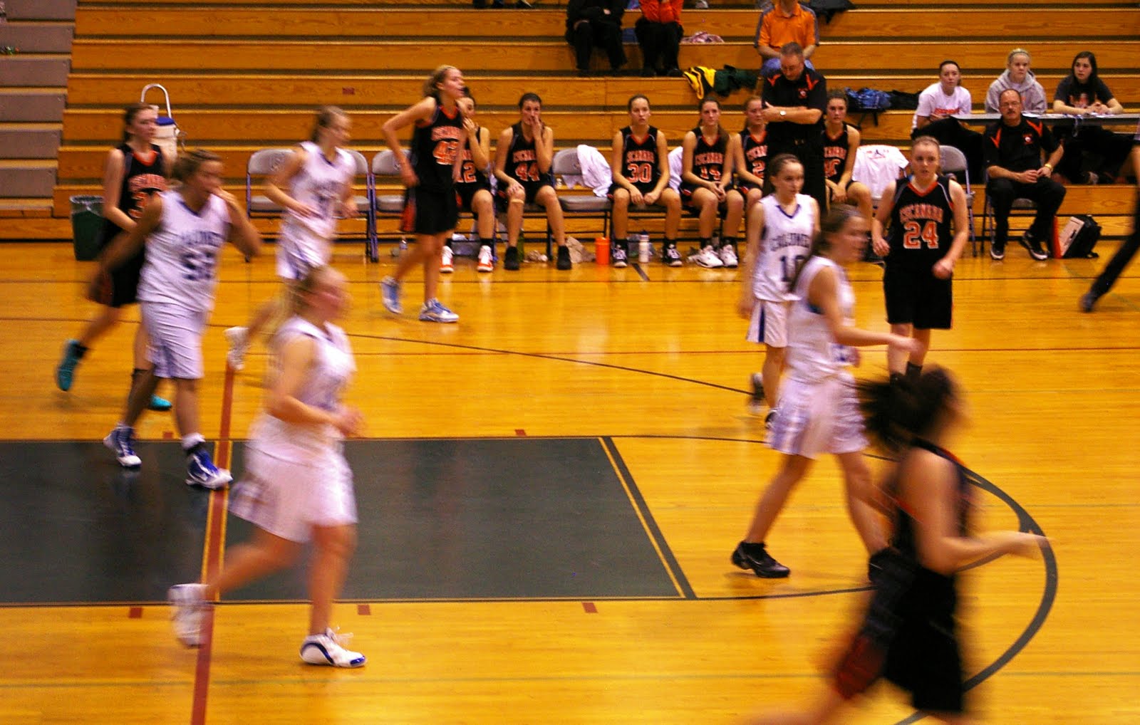Lovin' Life: Terra's First Varsity Basketball Game