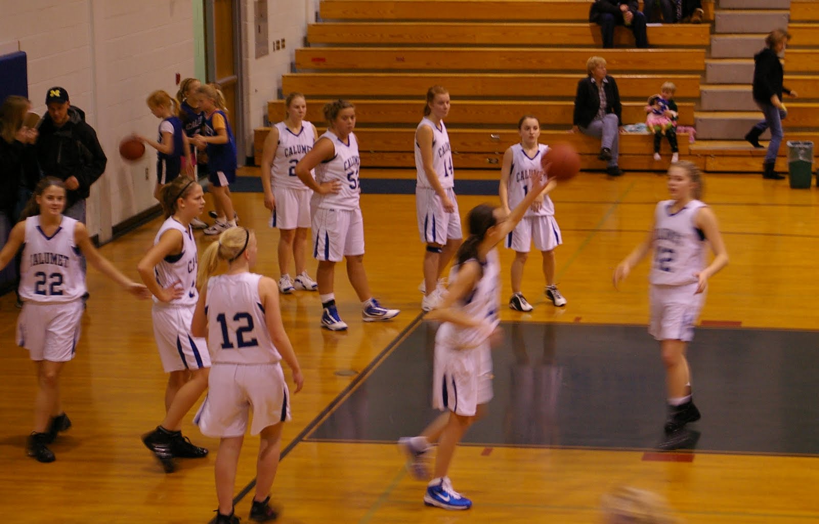 Lovin' Life: Terra's First Varsity Basketball Game