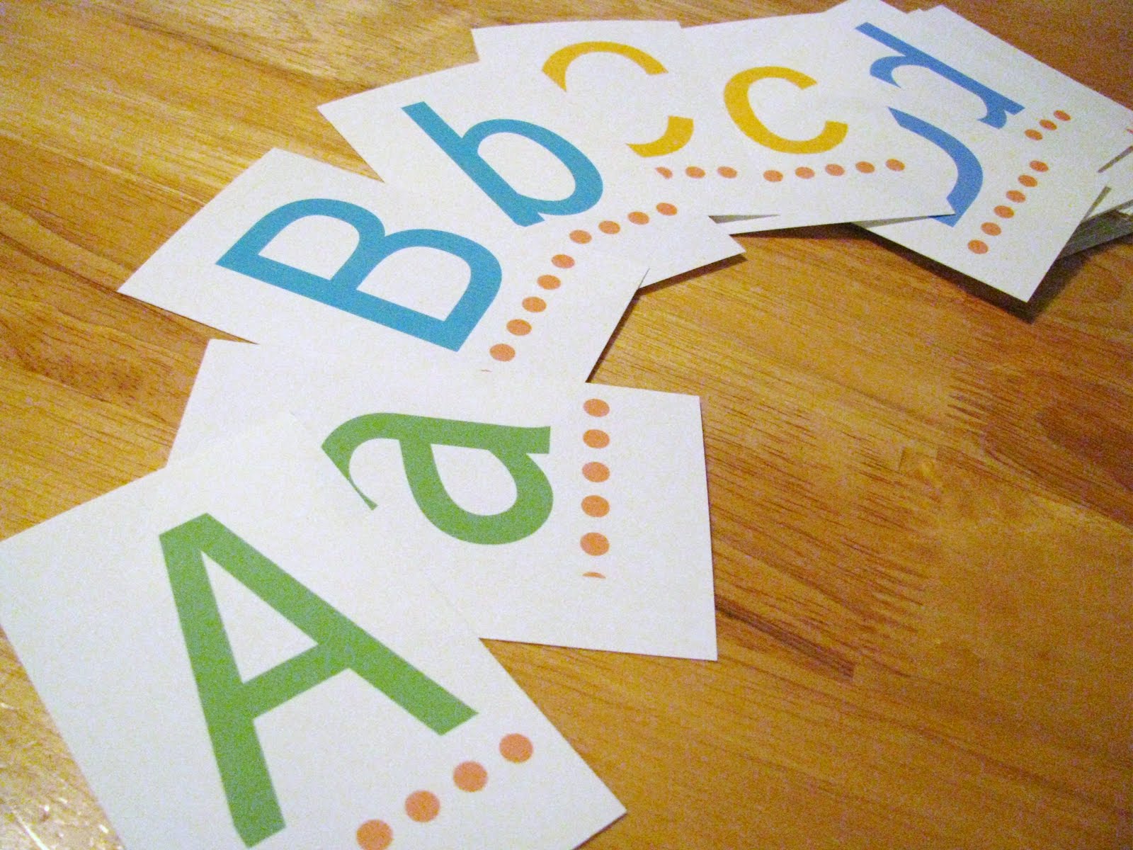 Yellow Mums: ABC cards & a giveaway